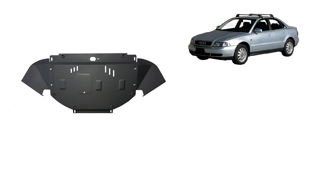 Steel skid plate for Audi A4 1