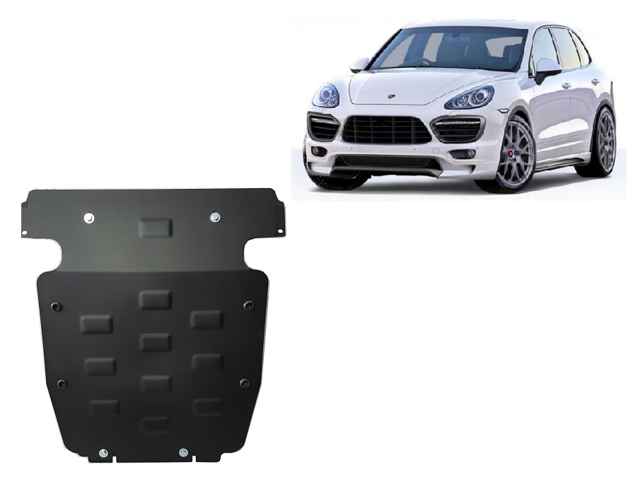 Steel skid plate for Porsche Cayenne (2002-2017)