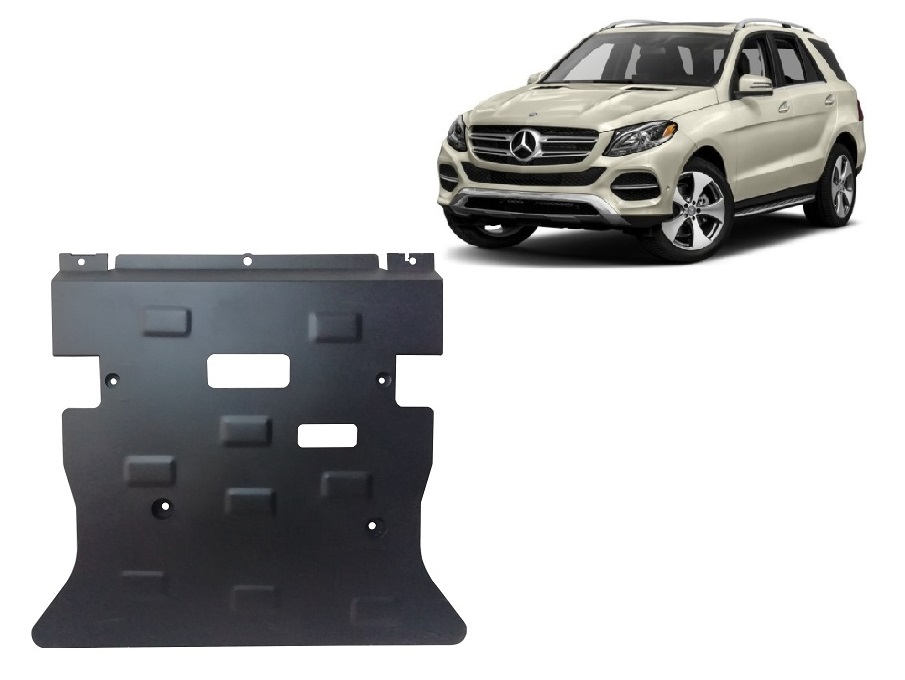 Steel skid plate for Mercedes GL X166 (2015-2019)
