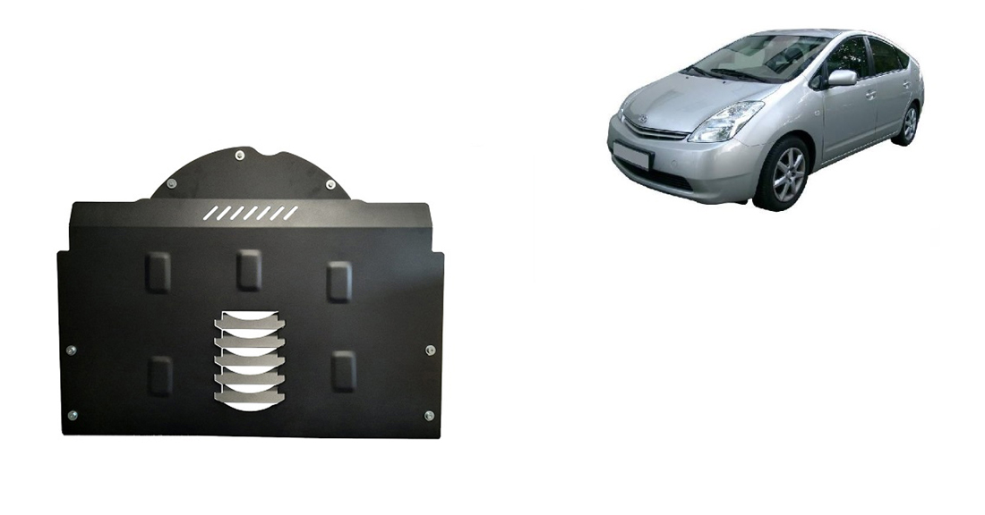 Steel catalytic converter plate/cat lock for Toyota Prius (2003-2009)