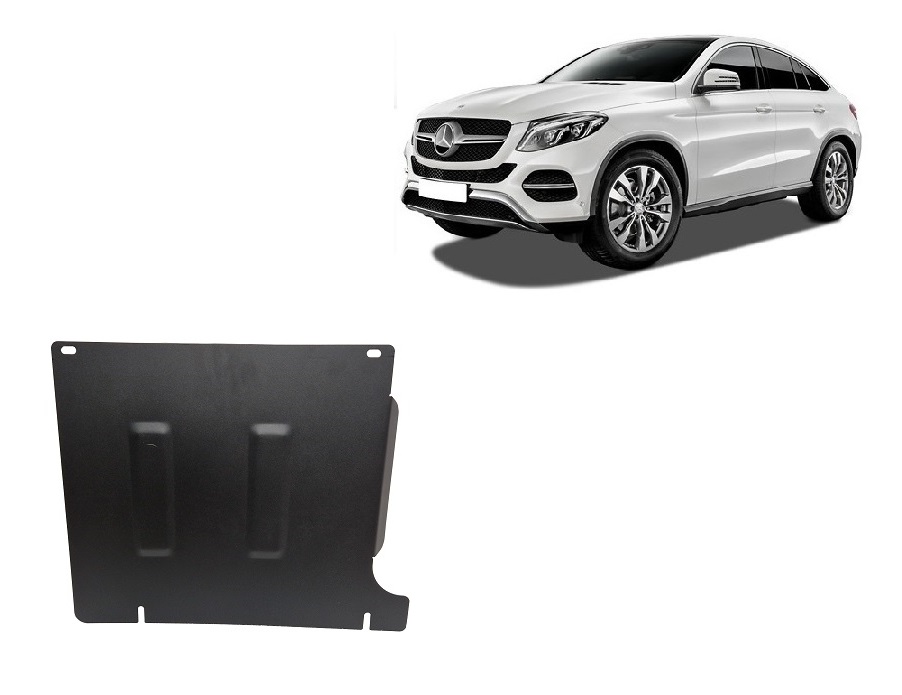 Steel gearbox skid plate for Mercedes GLE Coupe C292 (2015-2019)