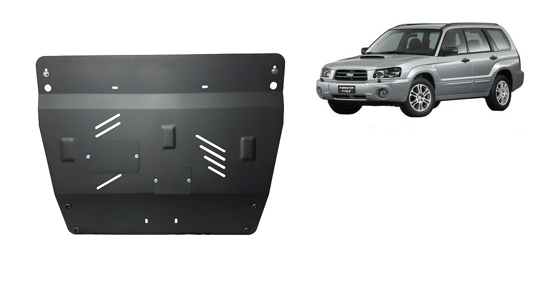 Steel skid plate for Subaru Forester 2
