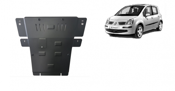 Steel skid plate for Renault Modus (2004-2008)