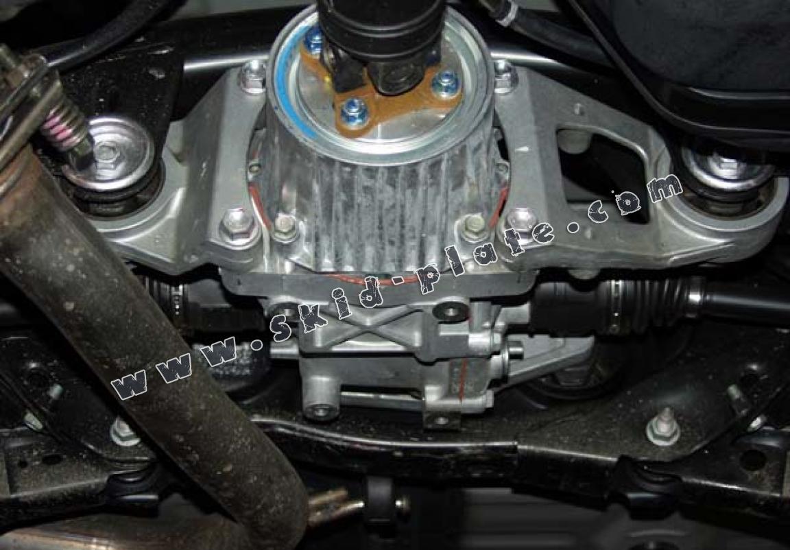 Steel differential skid plate for Toyota RAV 4